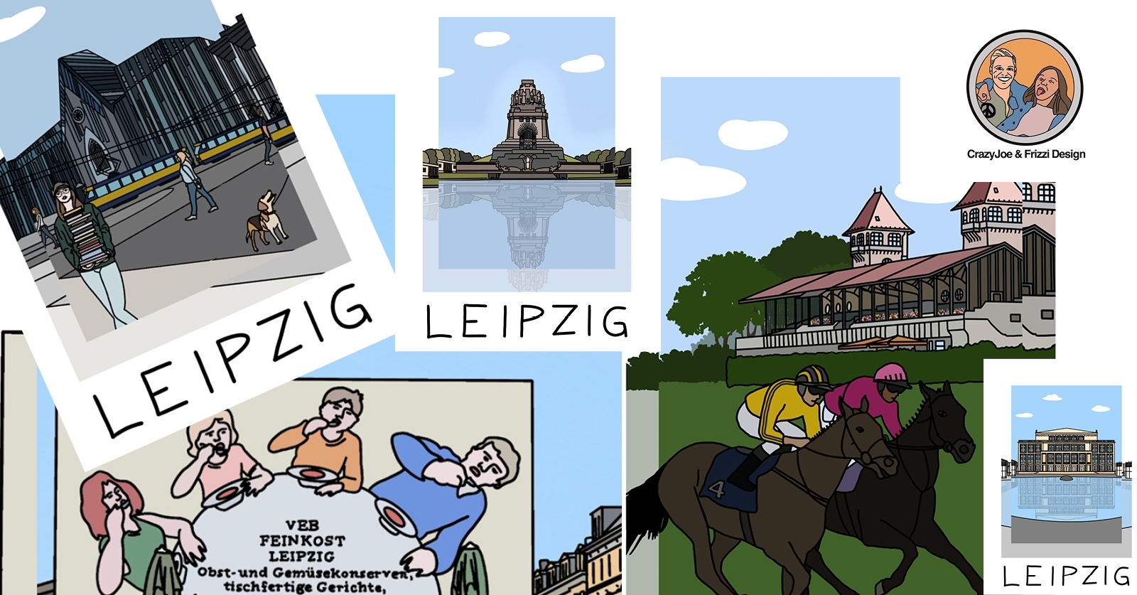 Panoramastreetline - KulturShop Leipzig